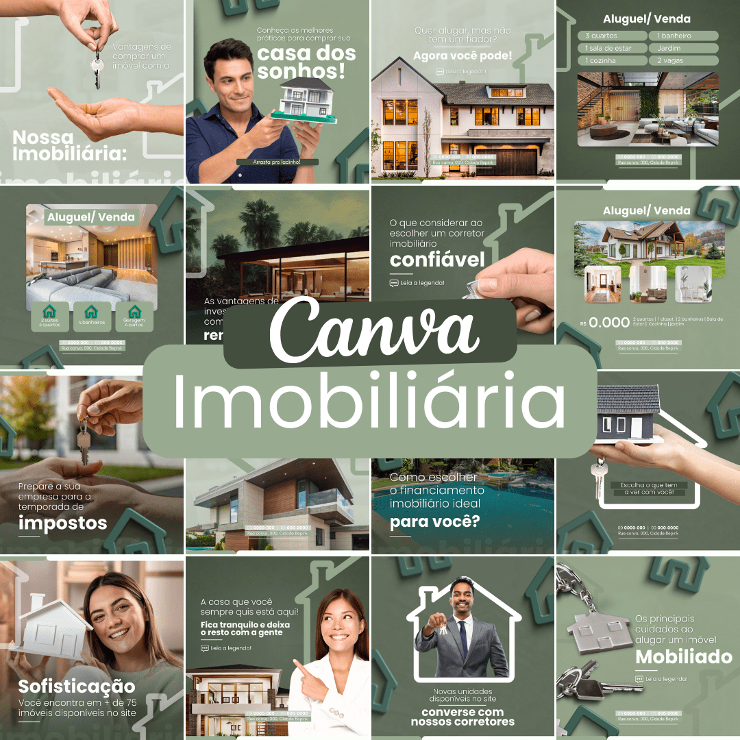 IMOBILIARIA - Artes para as suas redes sociais